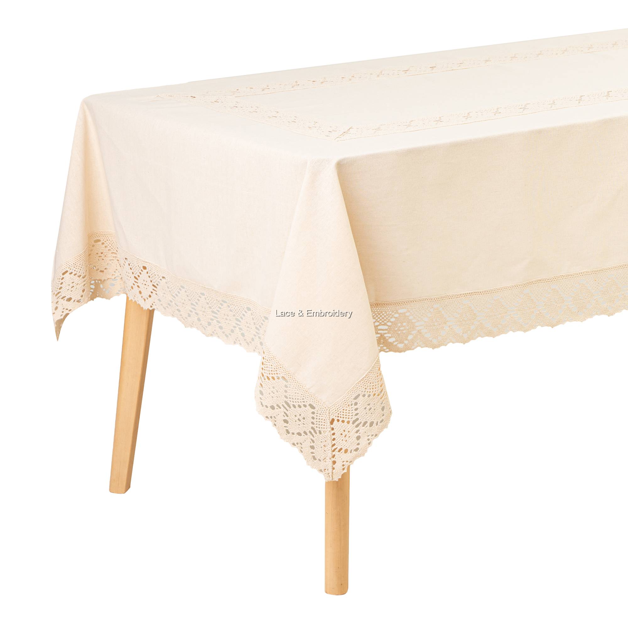 Lace & Embroidery Nostalgic Geometric Crochet Lace With 10cm Crochet ...