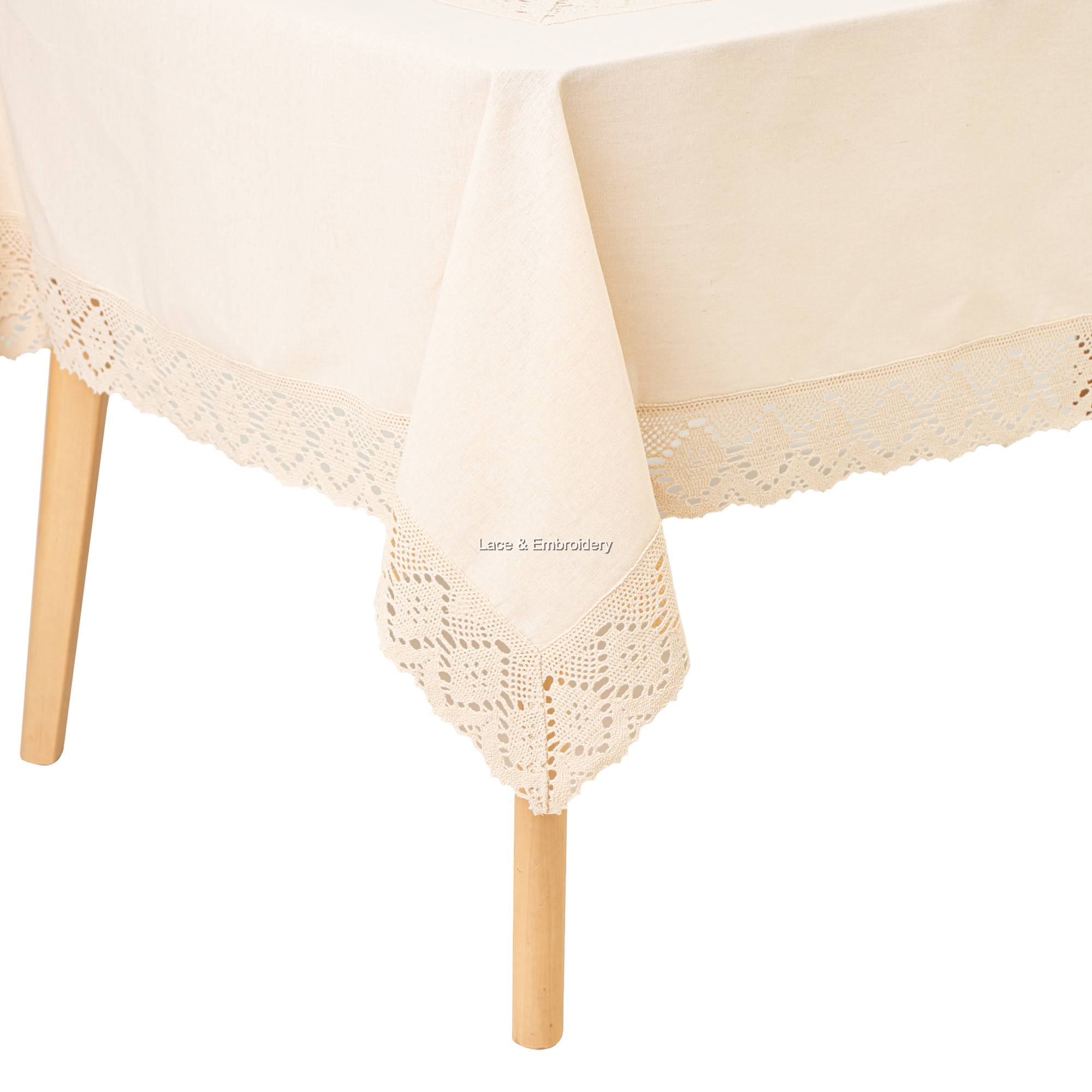 Lace & Embroidery Nostalgic Geometric Crochet Lace With 10cm Crochet ...